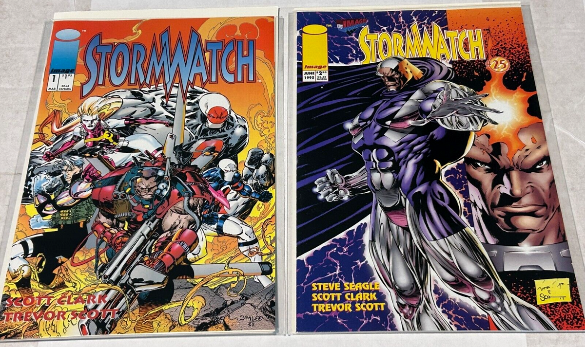 Stormwatch (1992) Image 2 Issue Comic Lot Issues # 1 and # 2 VF-NM Rar| Figurephenatix