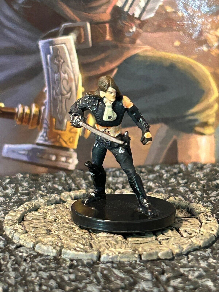 Shadow Rogue D&D miniature Dungeons Dragons Kingmaker 10 swashbuckler | Figurephenatix