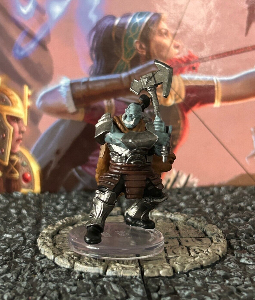 Orog Ranger D&D Miniature Dungeons Dragons Icewind Dale Rime barbarian ...