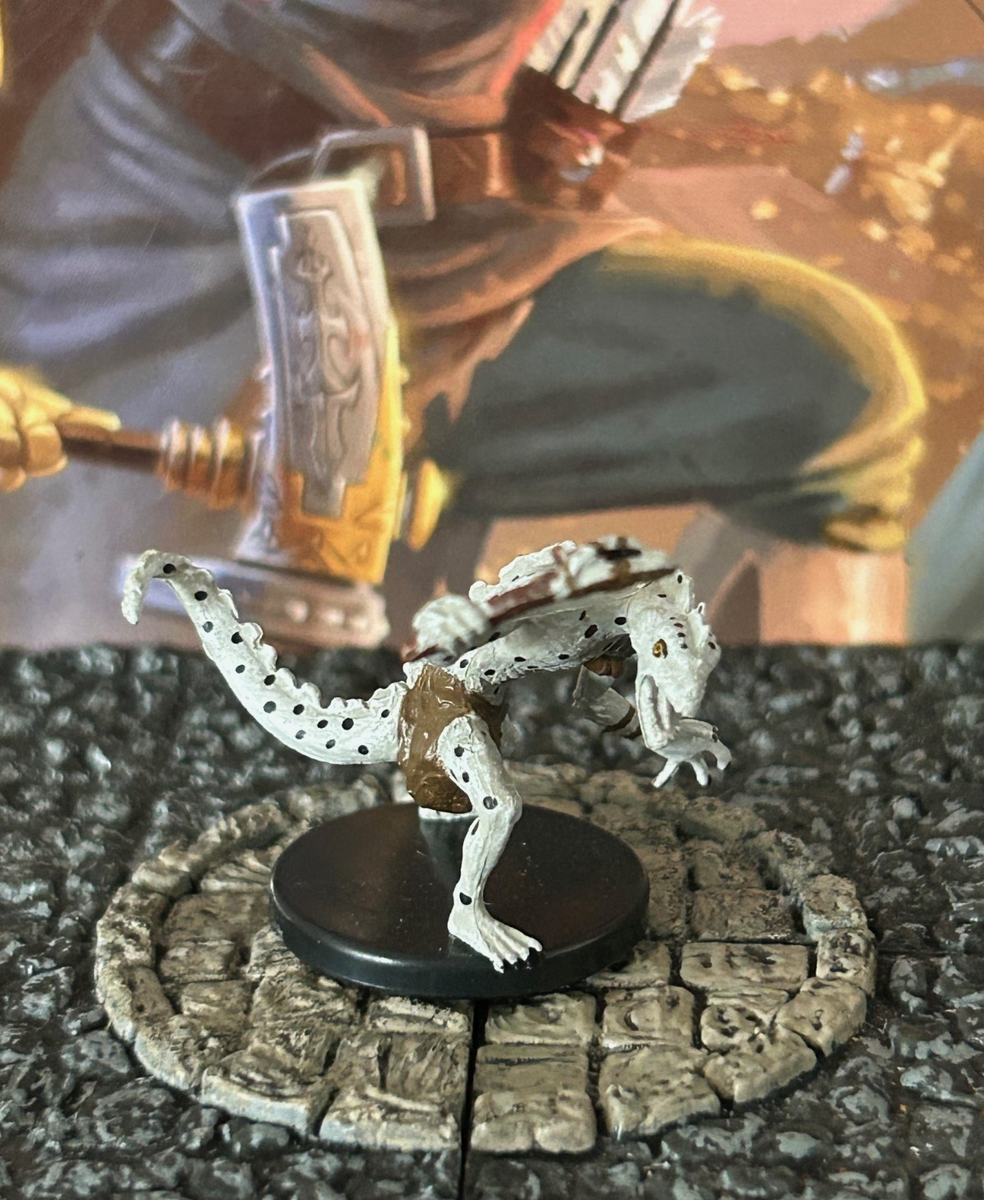 Xulgath D&D Miniature Dungeons Dragons Shattered Star 9 troglodyte liz ...