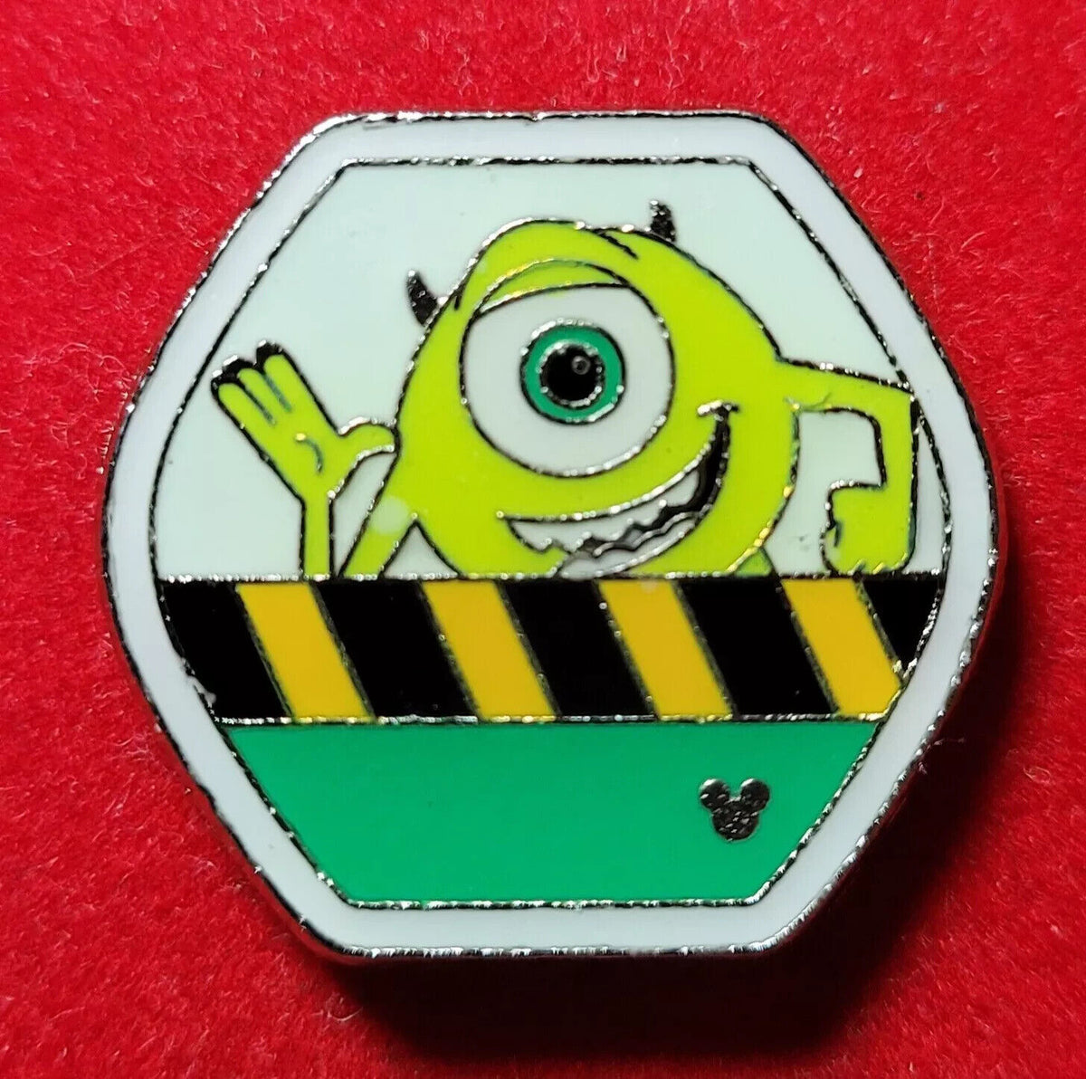 Mike Wazowski Monsters Inc 2010 Hidden Mickey Disney Collectible Trade ...