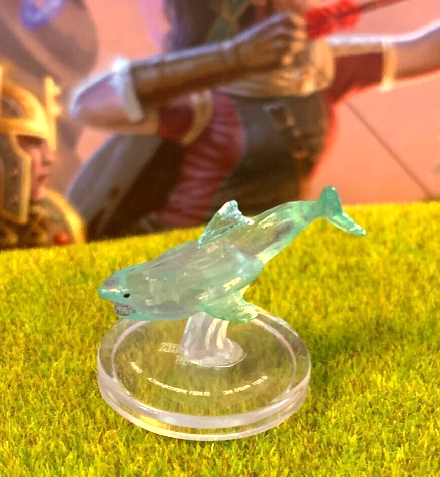 Brine Shark D&D Miniature Dungeons Dragons Bestiary Unleashed medium e ...
