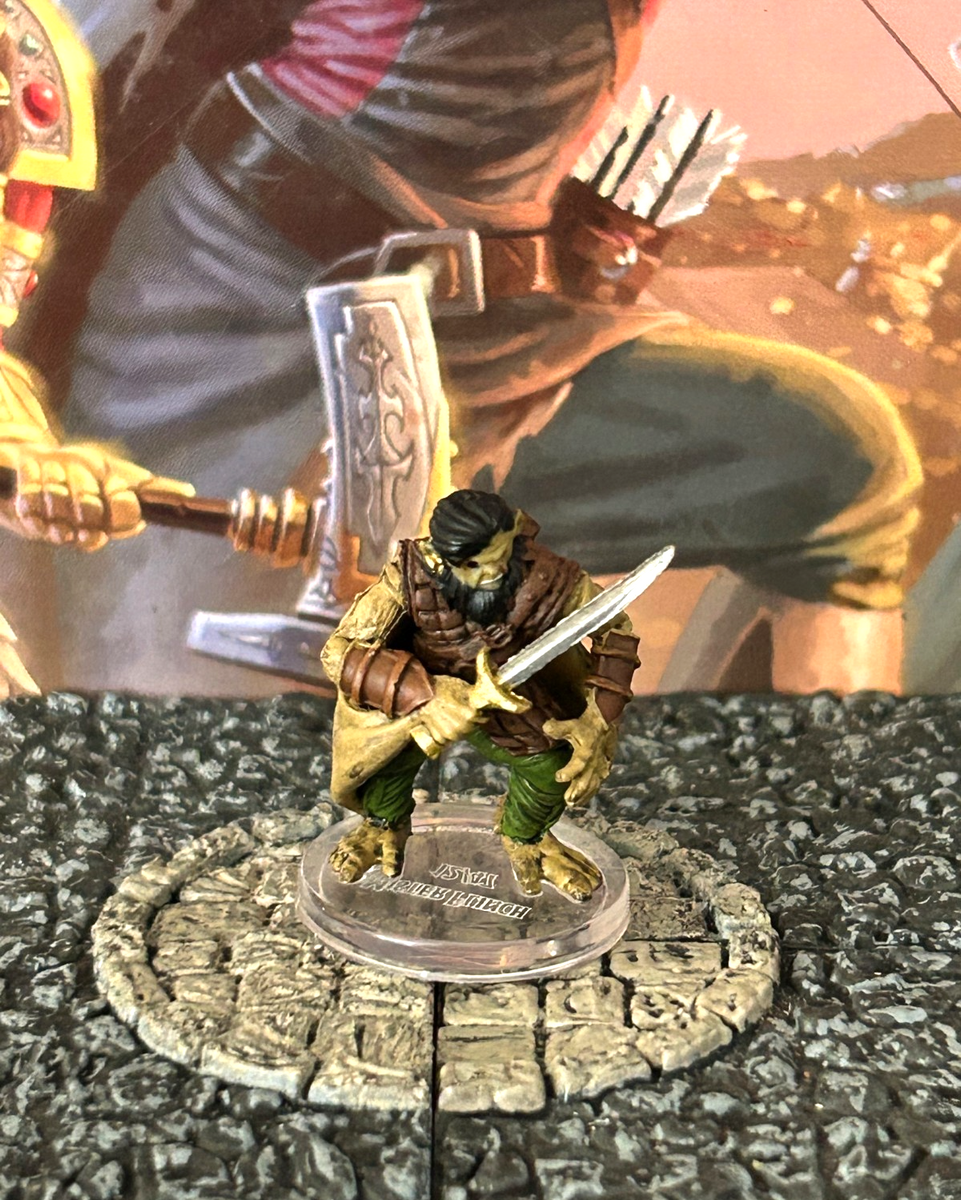 Mister Flinch D&D Miniature Dungeons Dragons Spelljammer Space captain ...