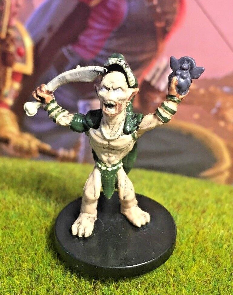 Morlock Cleric D&D Miniature Dungeons Dragons goblin shaman Jungle Des ...