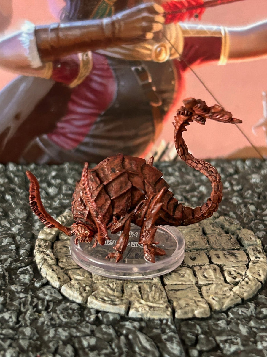 Rust Monster D&D Miniature Dungeons Dragons Sand Stone 7 medium creatu ...