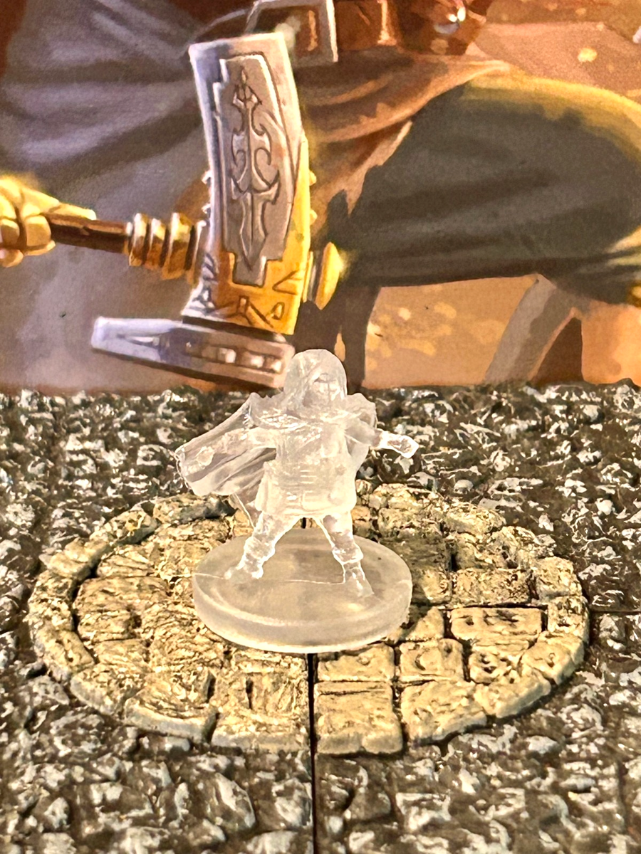 Invisible Lightfoot Halfling Rogue D&D Miniature Dungeons Dragons Star ...