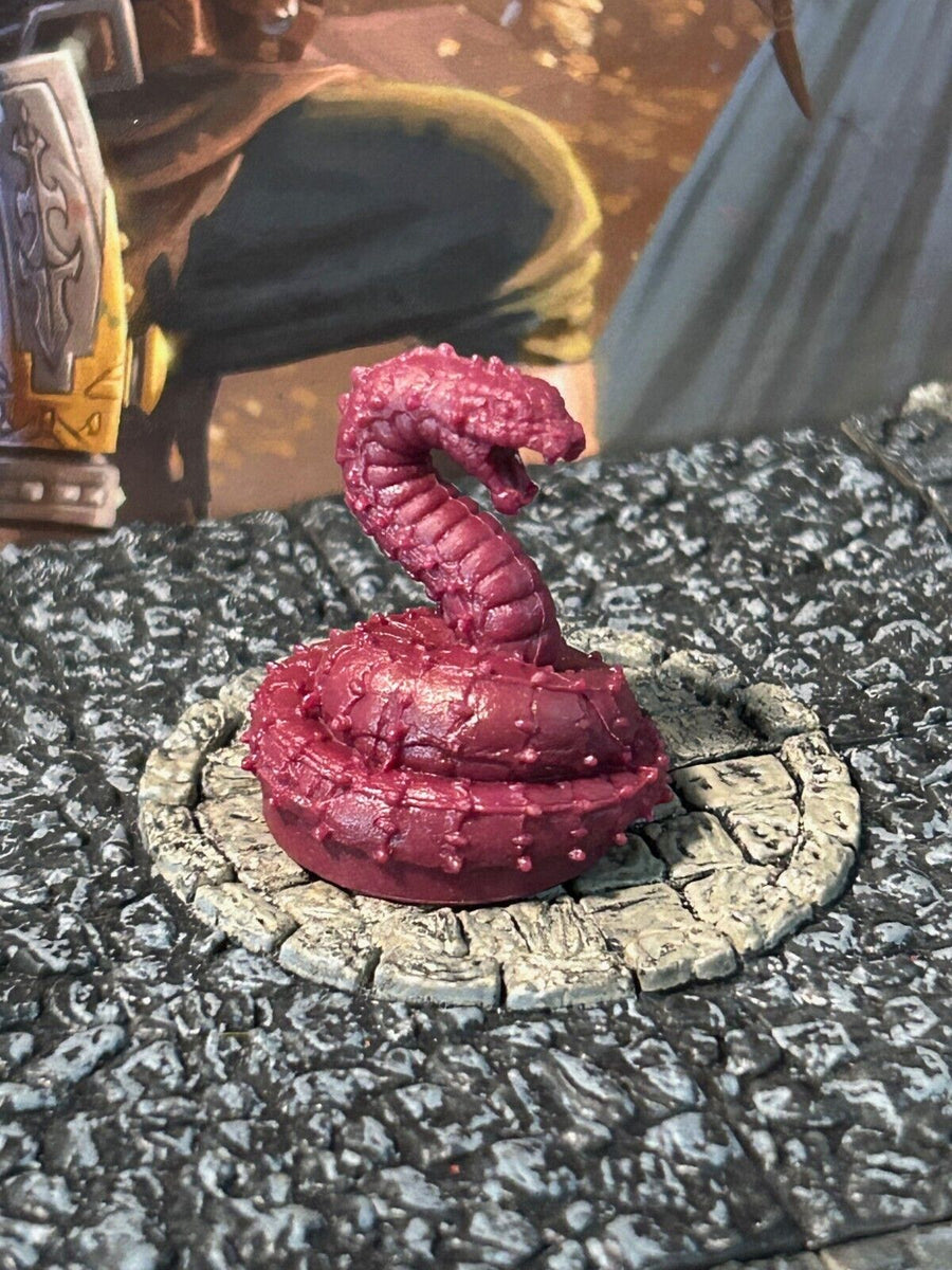 Snake unpainted Wrath of Ashardalon D&D Miniature Dungeons Dragons con ...