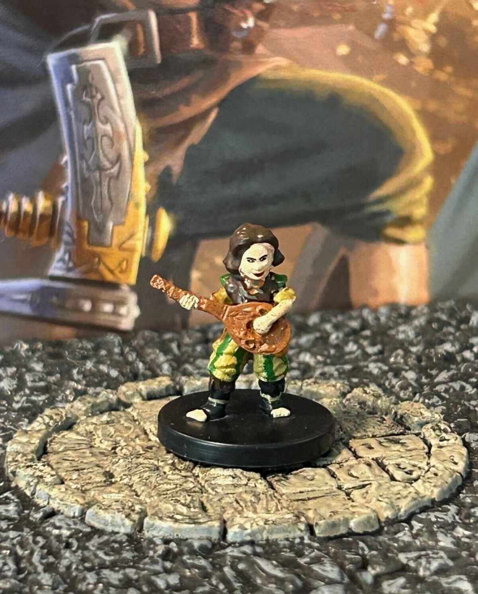 Linzi Halfling Bard D&D miniature Dungeons Dragons Kingmaker 15 gnome ...