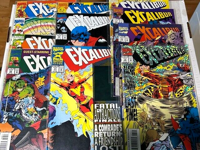 Excalibur Lot (1996) Comic # 65 - 75 VF / NM Marvel Comic X-Men Nightc ...