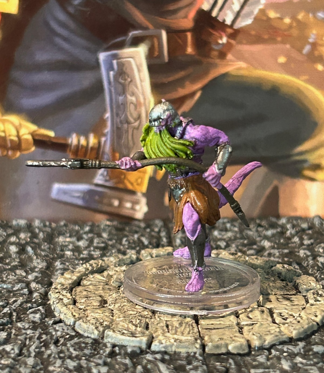 Legion Bearded Devil D&D Miniature Dungeons Dragons Baldur's Descent A ...