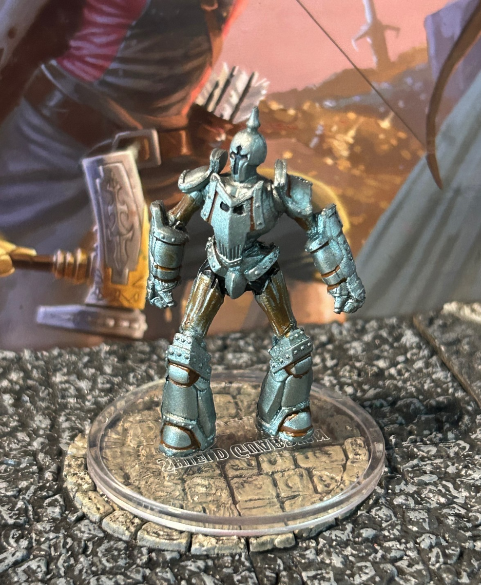 Shield Guardian D&D miniature Dungeons Dragons Waterdeep Dragon Heist ...