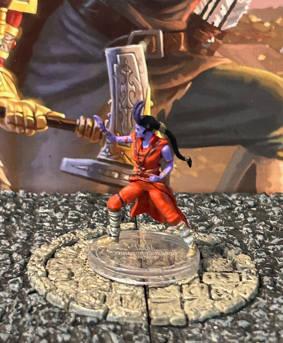 Hellspawn Monk D&D Miniature Dungeons Dragons Darklands Rising tieflin ...