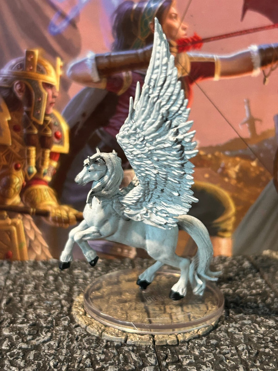 Pegasus D&D Miniature Dungeons Dragons Summoned Creatures large druid ...