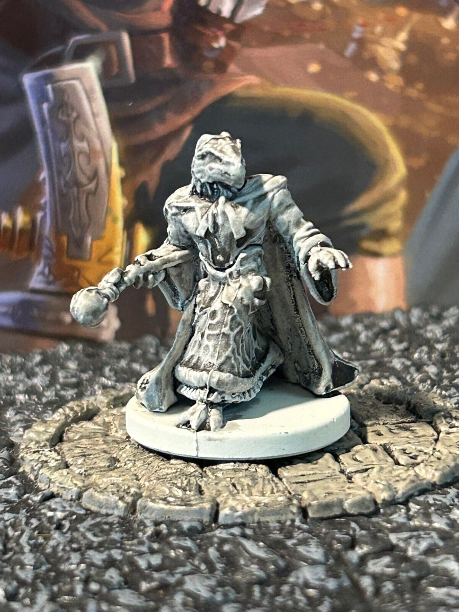 Heskan Dragonborn Wizard Legend of Drizzt D&D Miniature Dungeons Drago ...