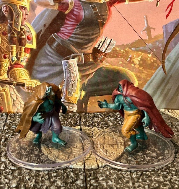 Oni Lot x2 D&D Miniature Dungeons Dragons Ghost Light large ogre mage ...