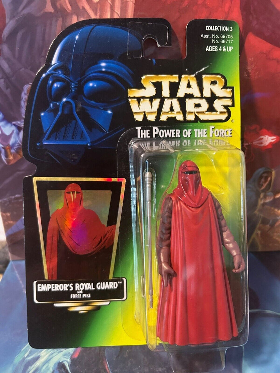 Emperor Palpatine Star Wars Power of the Force PoTF Green Hologram Rot ...