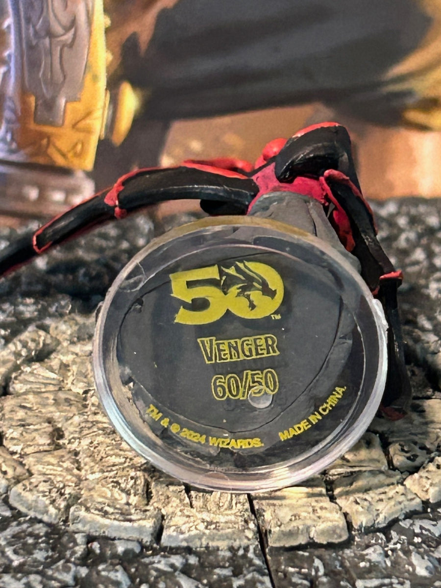 Venger #60 D&D Miniature Dungeons Dragons 50th Anniversary gold chase ...