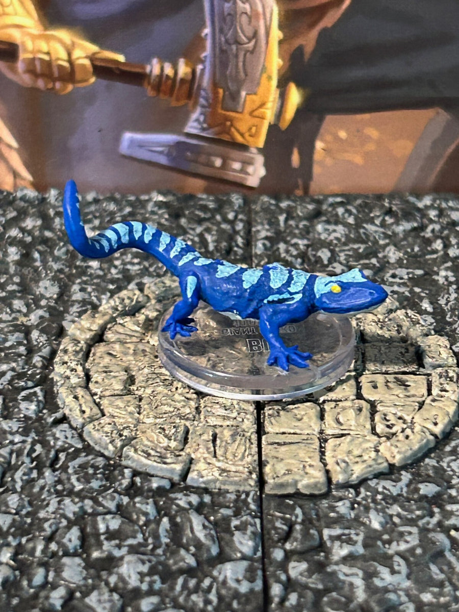 Giant Gecko D&D Miniature Dungeons Dragons Bestiary Unleashed 10 lizar ...